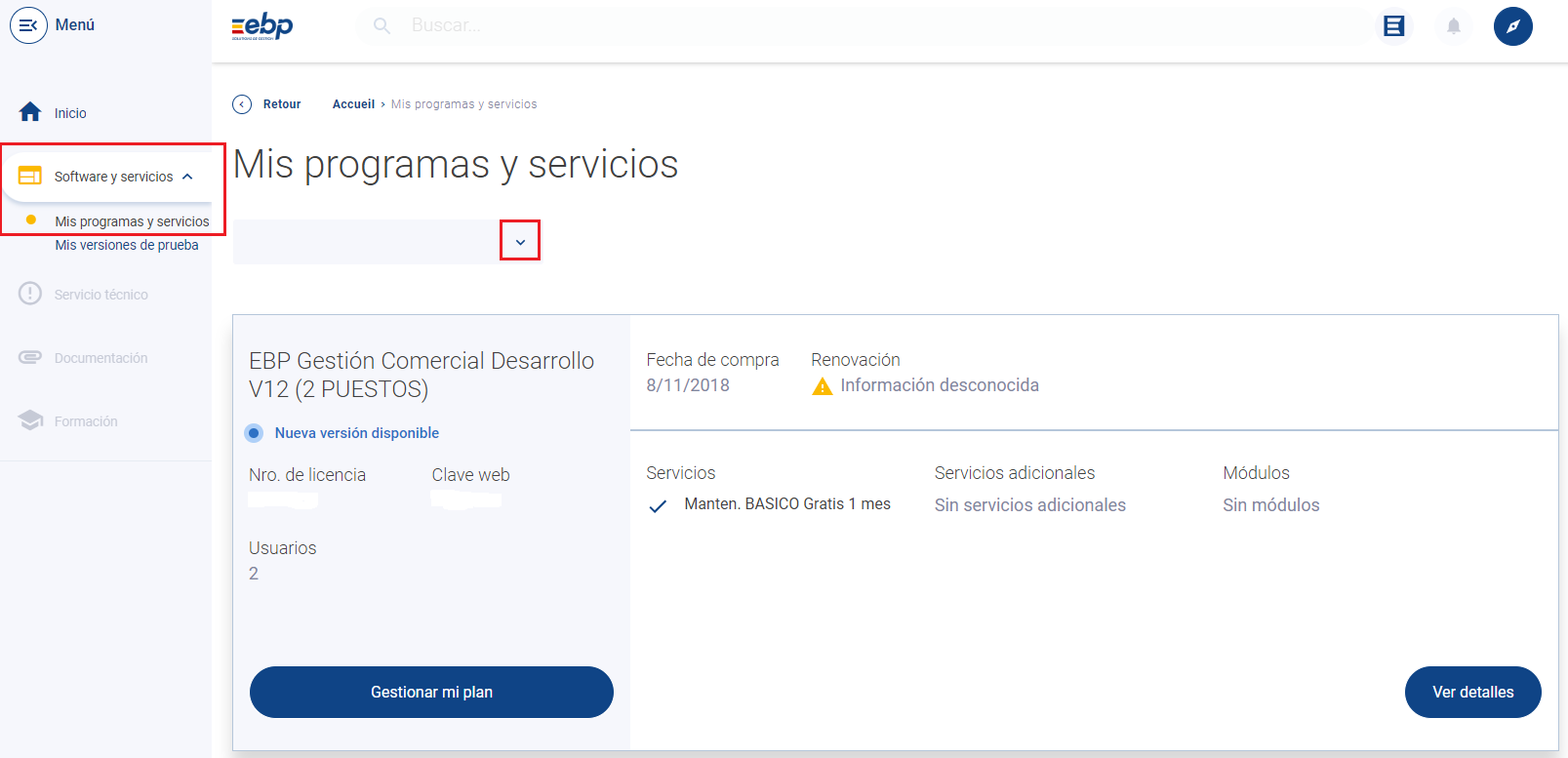 Descargar y actualizar mi programa EBP – Centro de ayuda