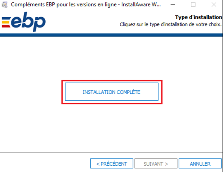 Pasar de una versión de escritorio de EBP a una versión en línea ...